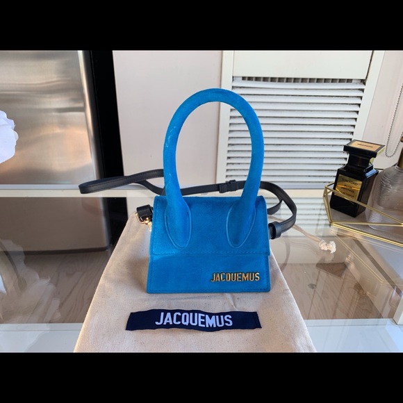 Jacquemus | Bags | Jacquemus Mini In Blue Suede | Poshmark